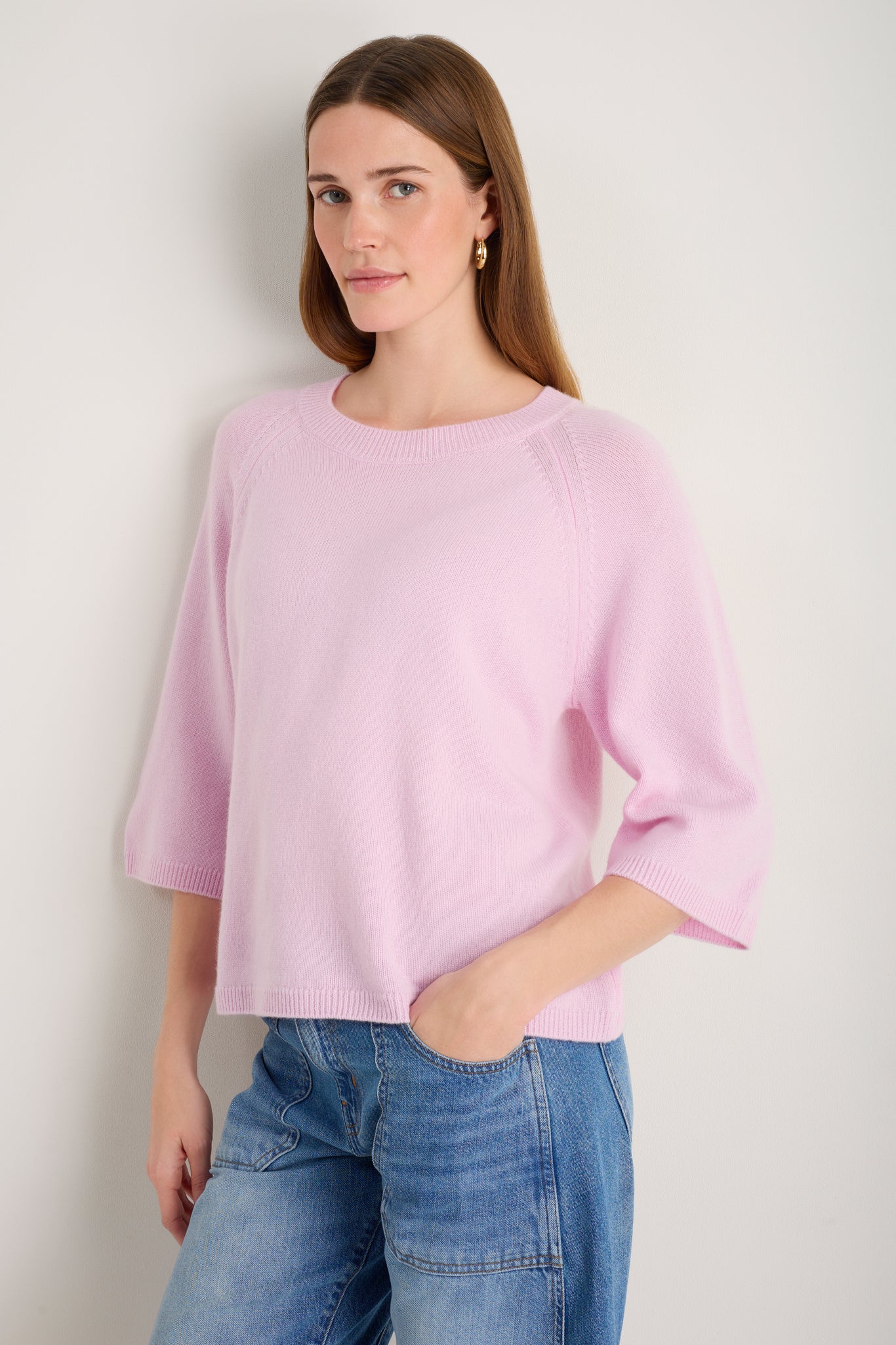 Colette Jumper - Blossom Pink – WYSE London