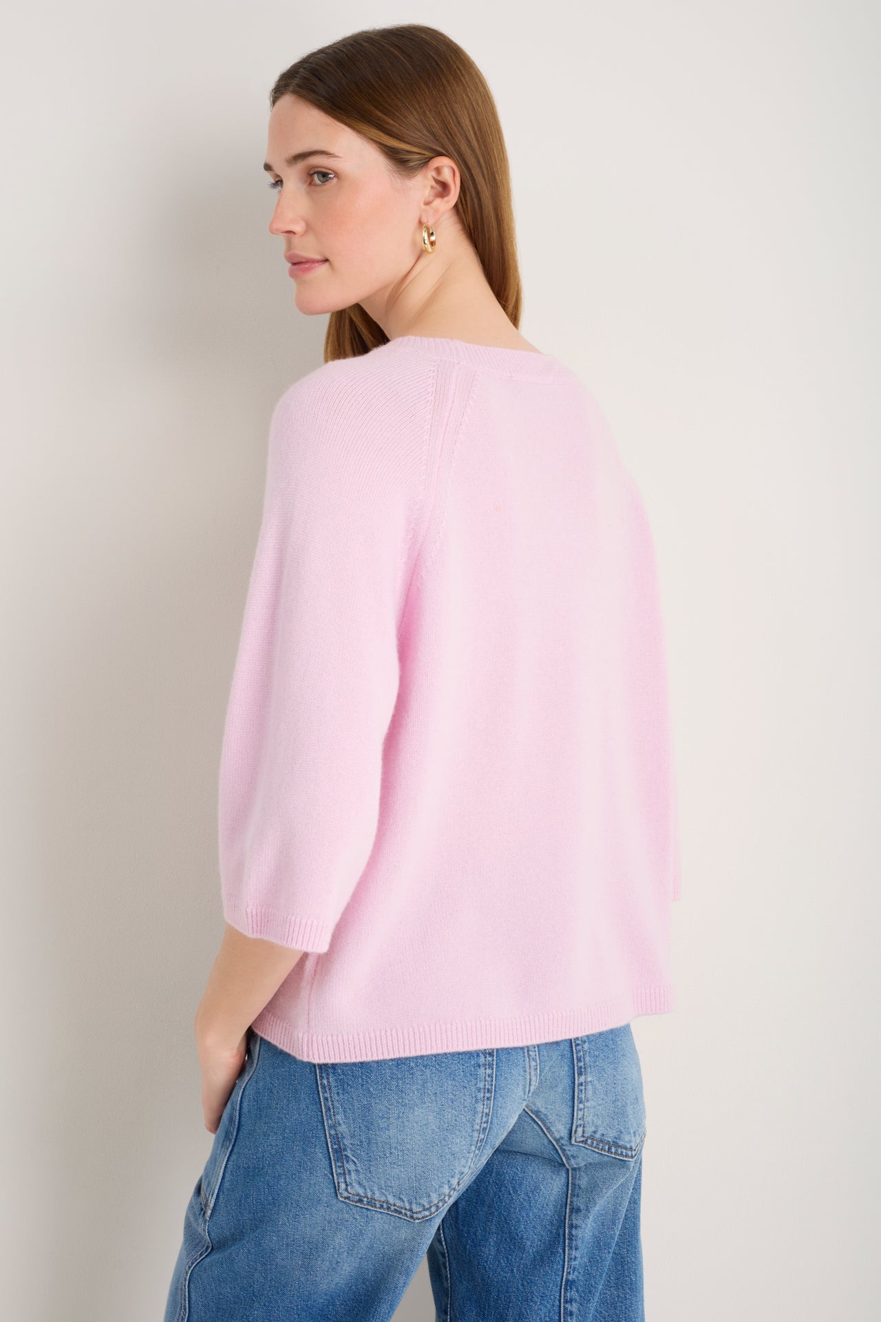 Colette Jumper - Blossom Pink – WYSE London