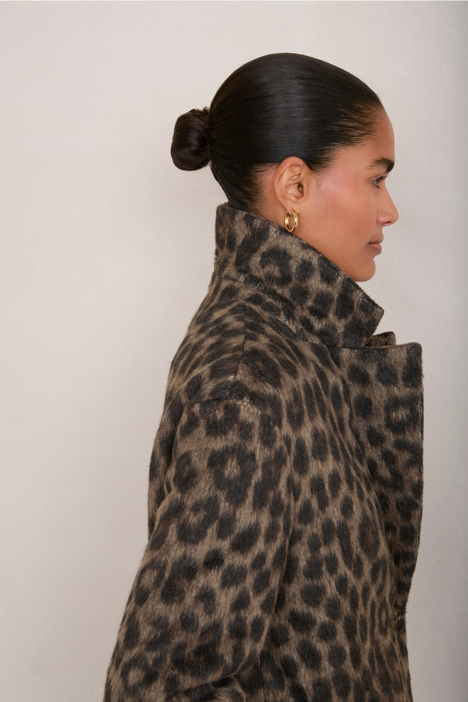 Dora Coat - Leopard – WYSE London