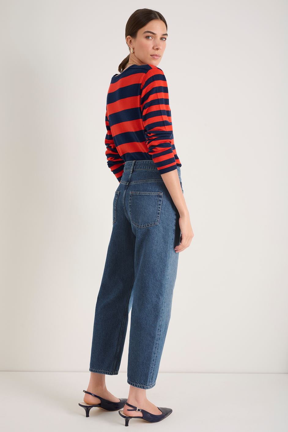 Cath X WYSE Loafer Jean - Mid Wash – WYSE London