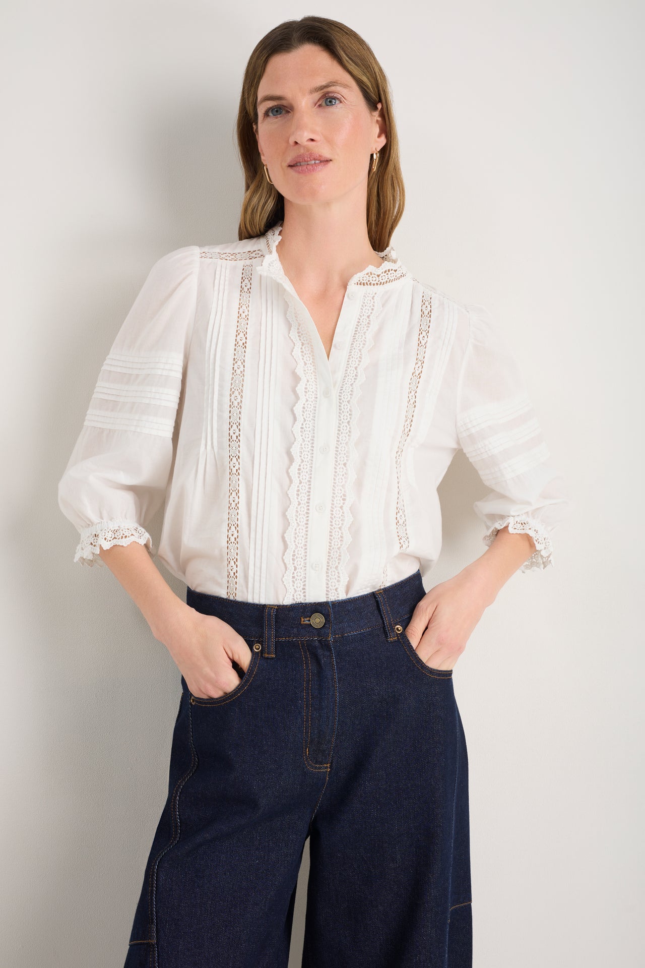 Isla Blouse - Ivory – WYSE London