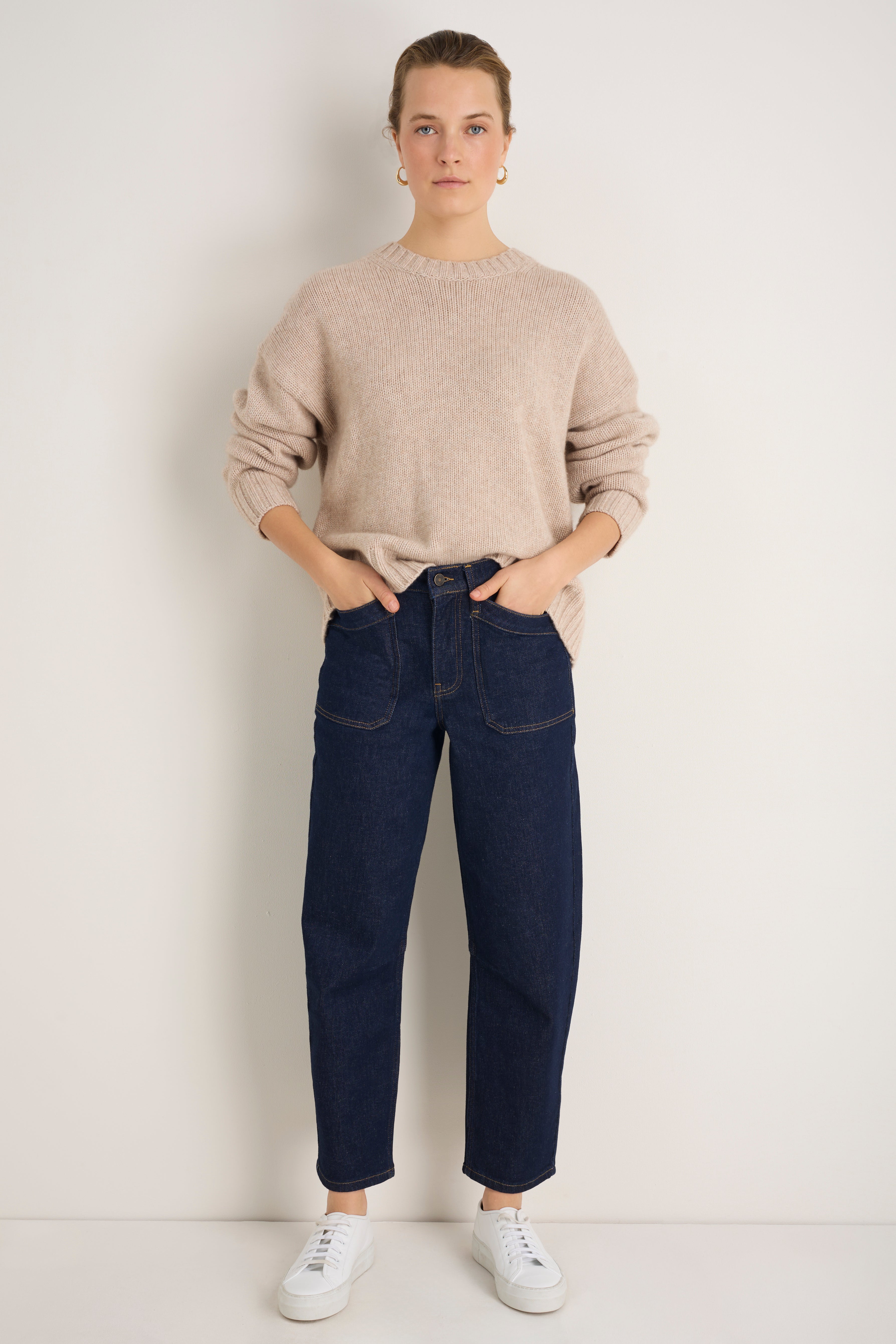 Kaya Cargo Barrel Jean - Rinse Wash – WYSE London