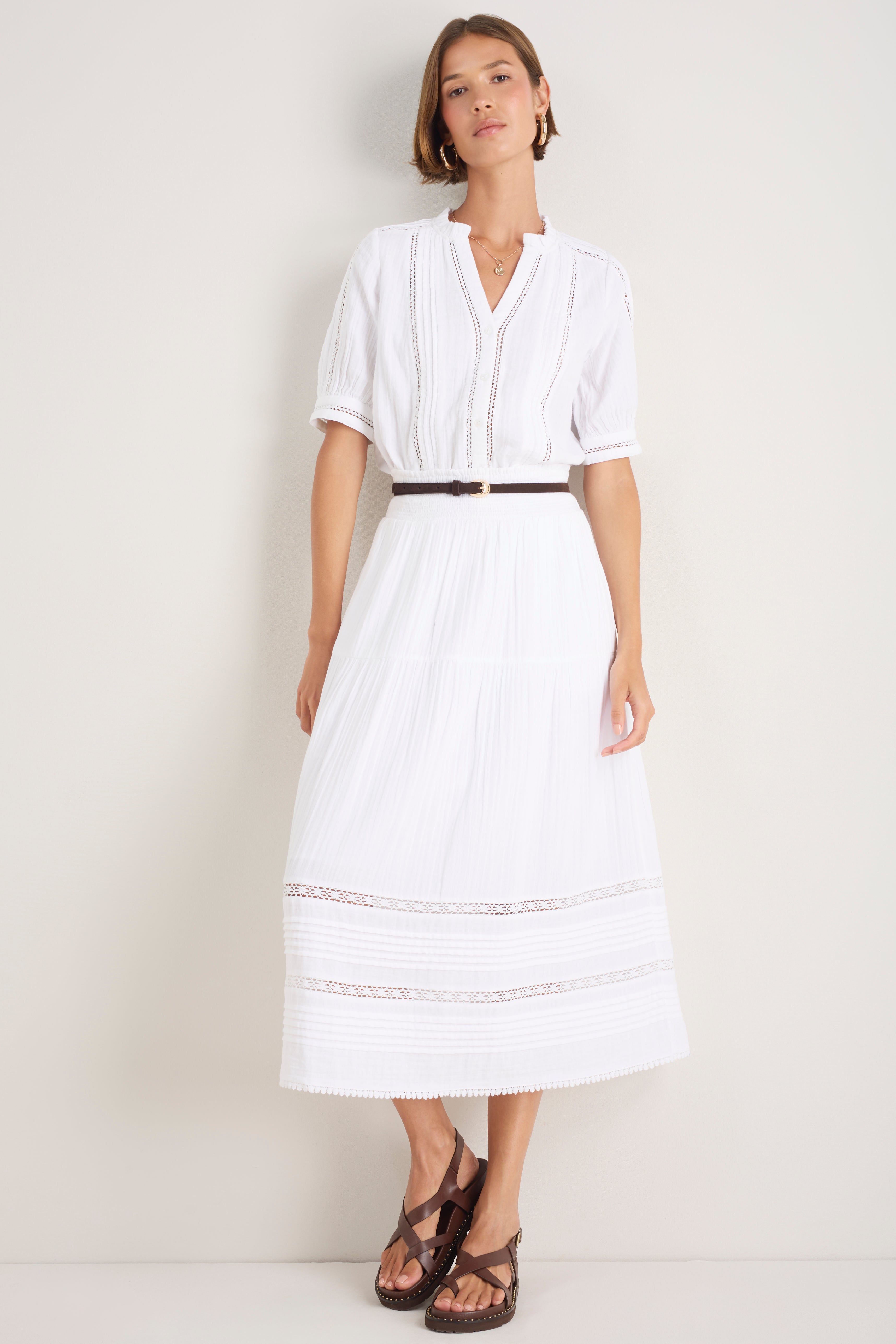 Margot Skirt - White – WYSE London