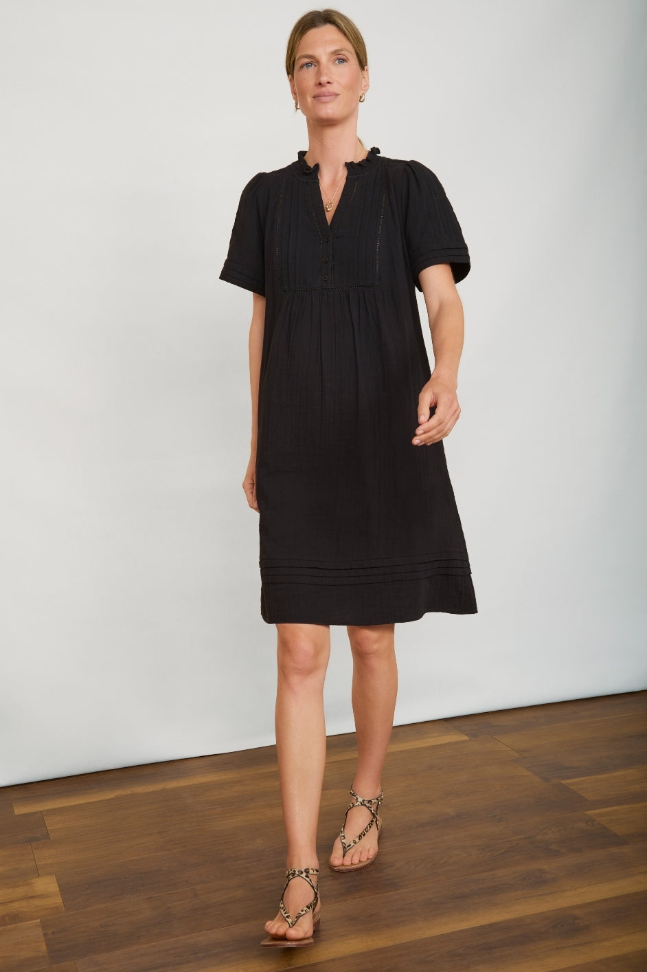 Otti Short Dress - Black – WYSE London